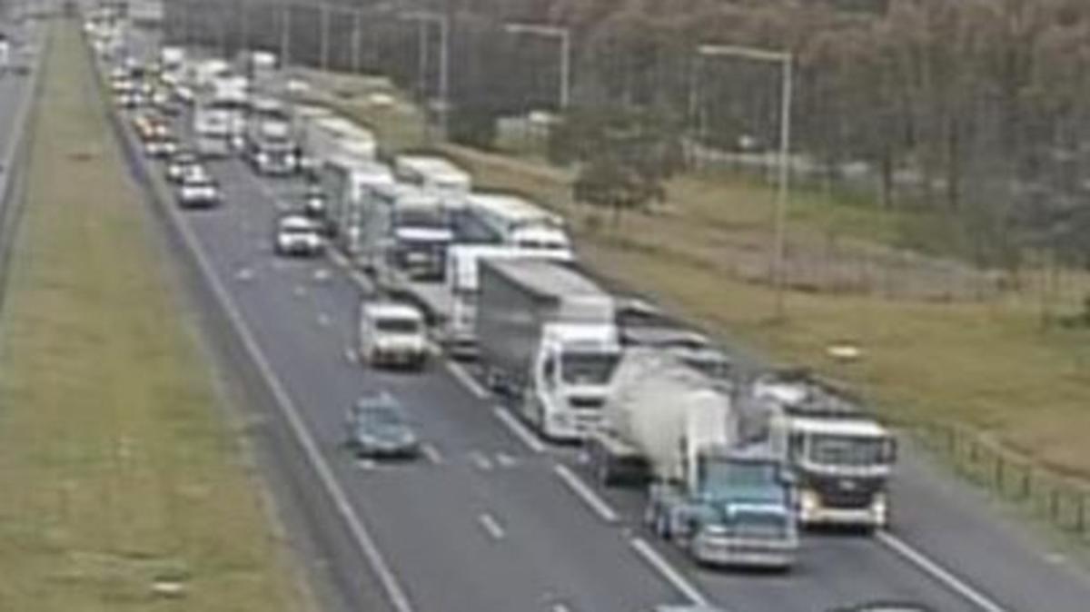 Major Traffic Disruption in Sydney After Two-Truck Crash