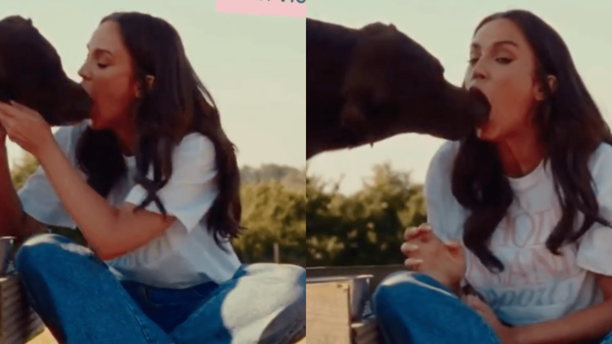 Vicky Pattison Sparks Controversy with Dog Kissing Video