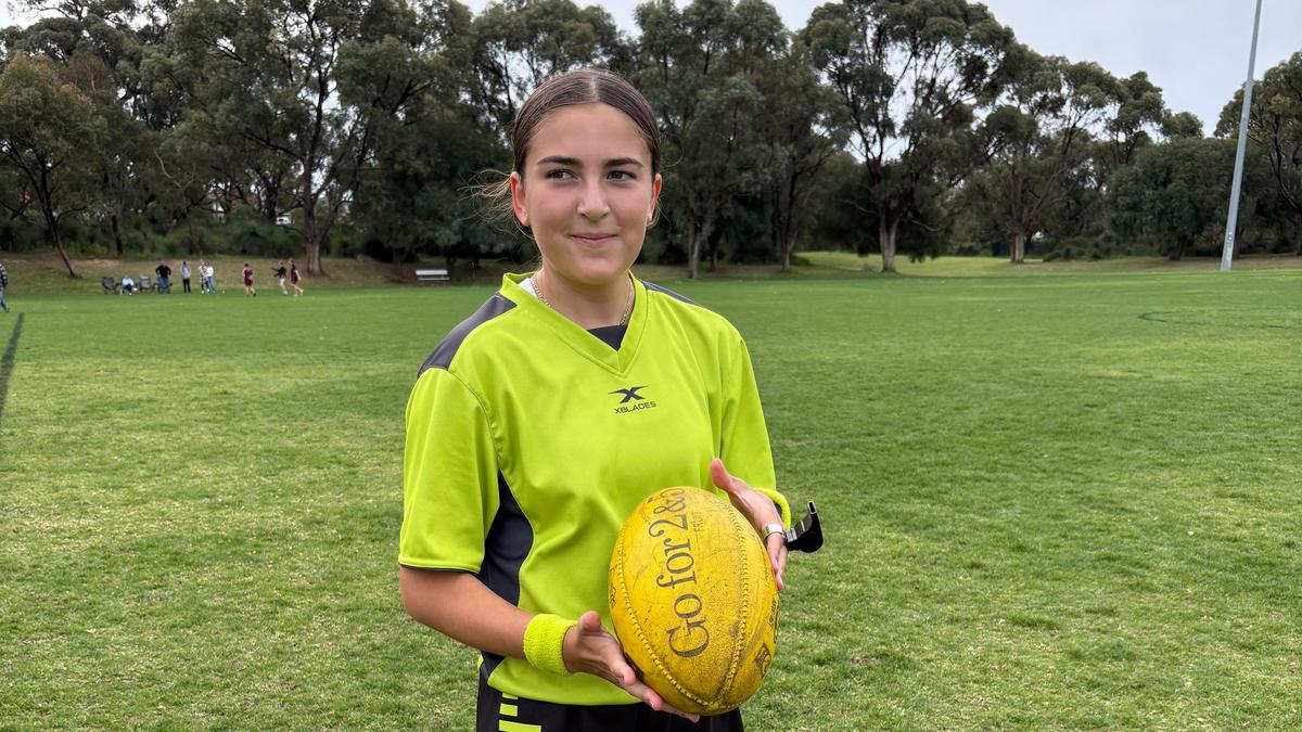 Young Umpire Lilly Spocter Claims AS McLean Medal for Excellence