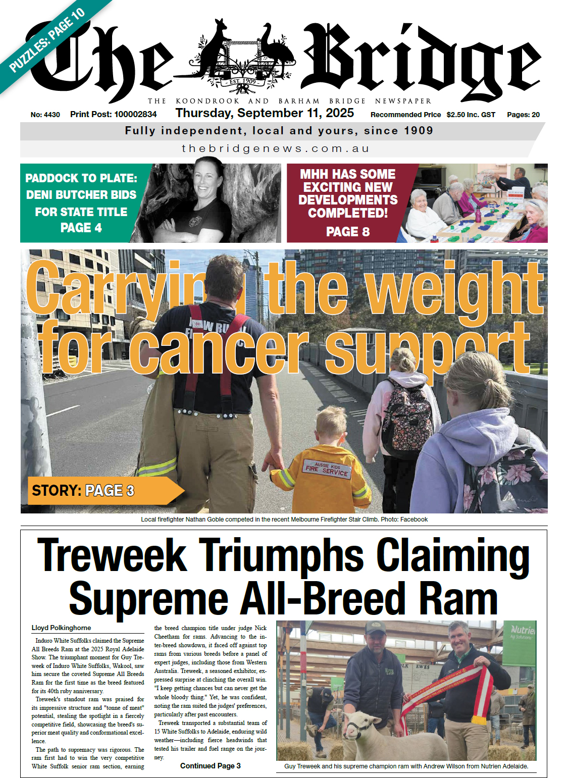 Urgent Update: Koondrook and Barham Bridge Newspaper Now Available!