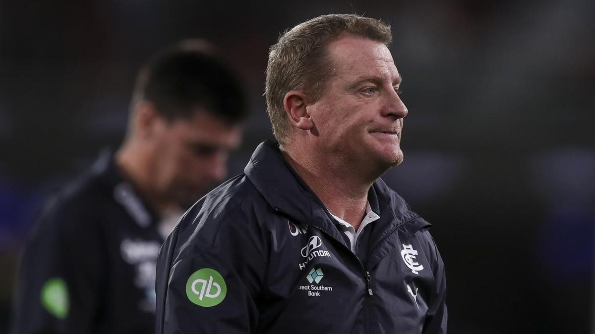 Carlton Coach Michael Voss Takes Blame Amid Turbulent AFL Season