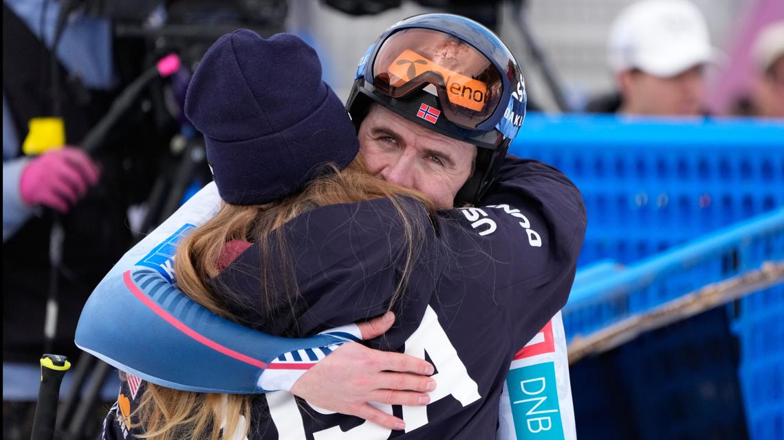 Mikaela Shiffrin in Tears as Aamodt Kilde Makes Emotional Comeback