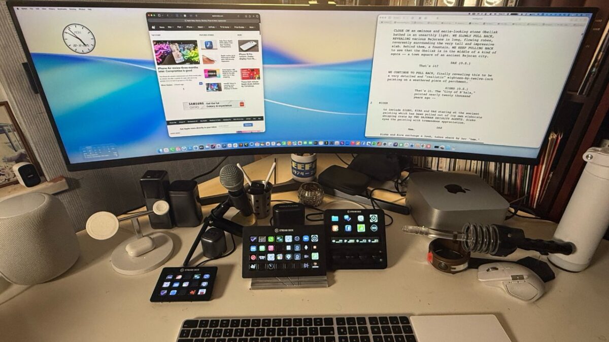 Inside William's 2025 Workspace: Tech Upgrades Transform Routine