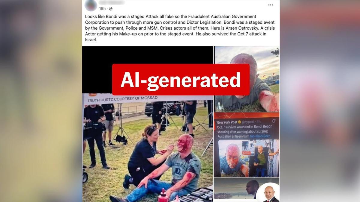 Misinformation Surges Following Bondi Beach Shooting Incident