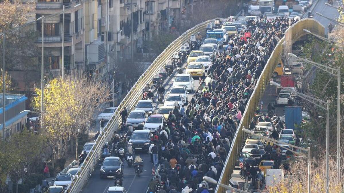 Nationwide Protests Erupt in Iran Over Economic Struggles