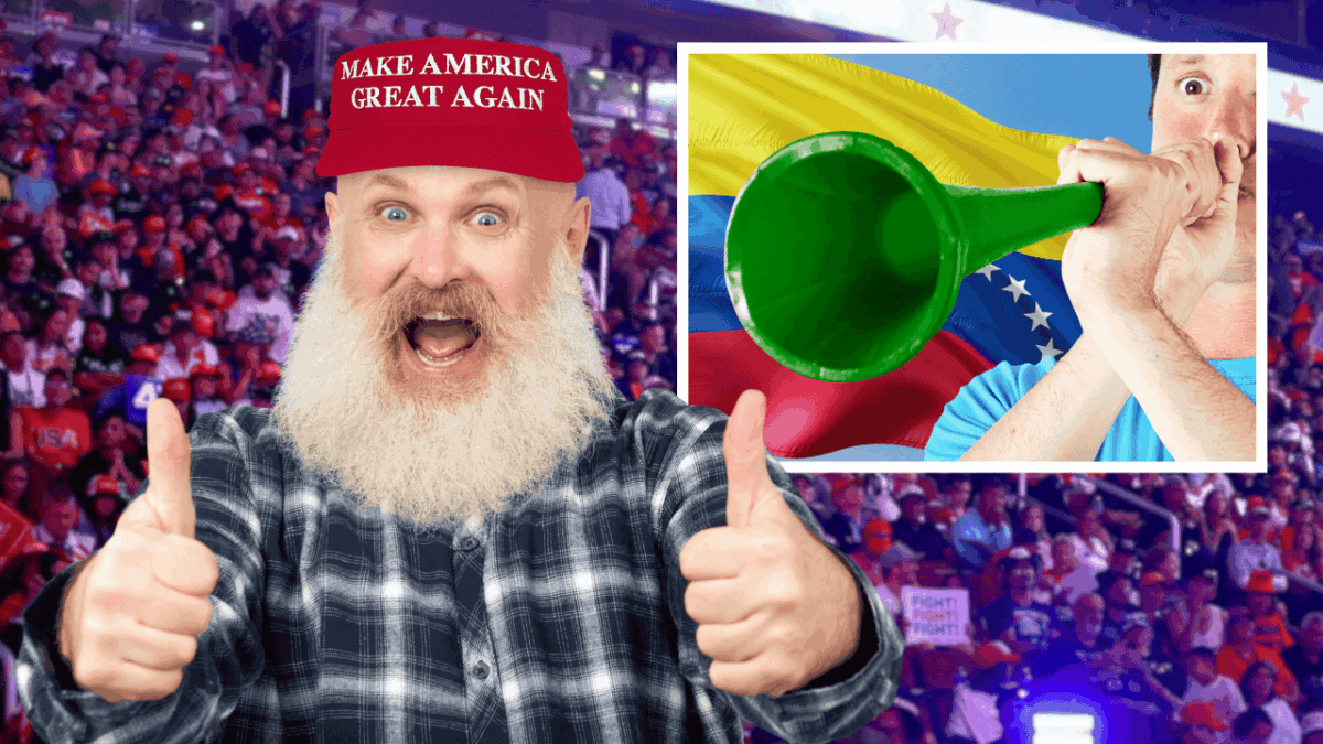 Trump Supporters Rally Behind Vuvuzela Intervention Plans